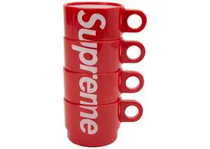 Supreme Stacking Cups - Red