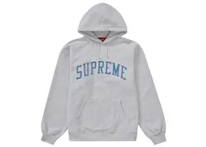 Supreme Stars Arc Hooded Sweatshirt - Ash Grey