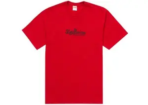 Supreme Stay Positive Tee Shirt - Red