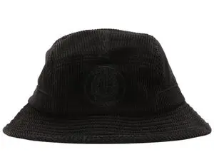 Supreme Stone Island Corduroy Crusher Hat - Black
