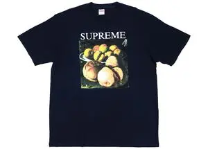 Supreme Still Life Tee Shirt - Navy Blue