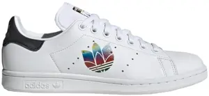 Adidas Stan Smith Trefoil Sneakers - Cloud White/core Black/gold Metallic