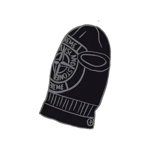 Supreme Supreme Stone Island Glow Knit Balaclava - Black