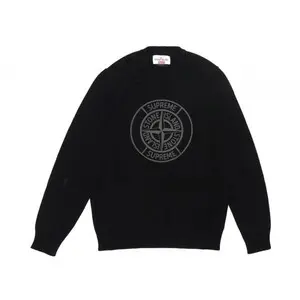 Supreme Stone Island Reflective Compass Sweater