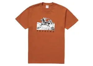 Supreme Riders Tee Shirt - Rust