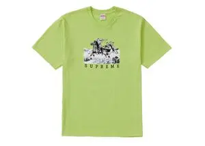 Supreme Riders Tee Shirt - Neon Green