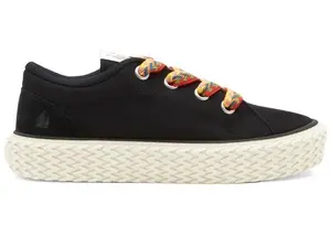 LANVIN Low Top Vulcanized Sneaker - Black