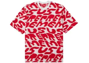 Supreme Stacked Intarsia Short Sleeve Top