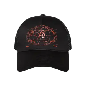 THE WEEKND Xo Asia Tour Trucker Cap - Black