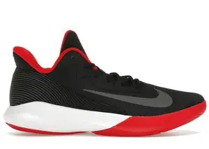 Nike Athletic Sneakers - Black/university Red/white