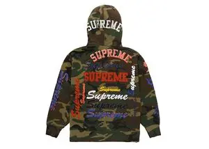 Supreme Logo Hooded Sweatshirt