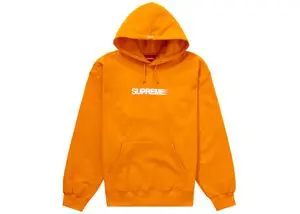 Supreme Motion Logo Hooded Sweatshirt - Orange