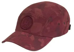Supreme Stone Island Reactive Ice Camo Ripstop Camp Cap - Red