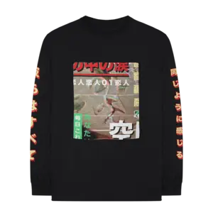 THE WEEKND Kiss Land Cover Issue Longsleeve