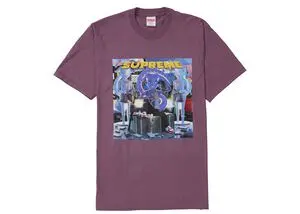 Supreme Richest Tee Shirt - Plum