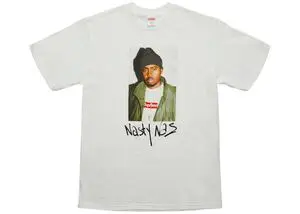 Supreme Nas Tee Shirt - White