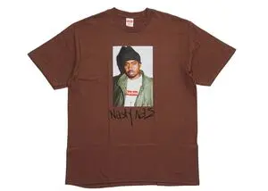Supreme Nas Tee Shirt - Brown