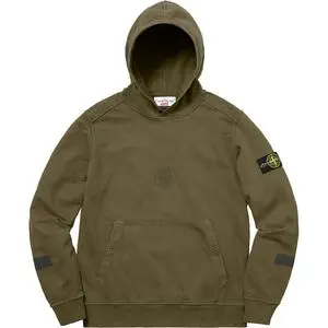 Supreme Stone Island Hooded Sweatshirt