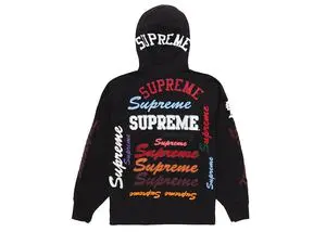 Supreme Logo Hooded Sweatshirt