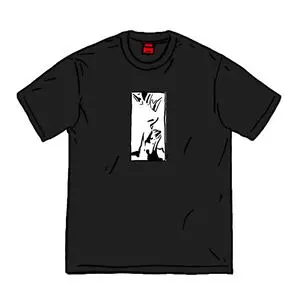 Supreme My Bloody Valentine Glider Tee Shirt - Black