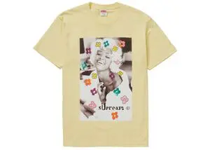 Supreme Naomi Tee Shirt - Pale Yellow