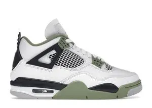 JORDAN 4 Retro Sneakers - White/seafoam/dark Ash