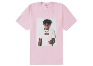 Supreme Nba Youngboy Tee Shirt - Light Pink