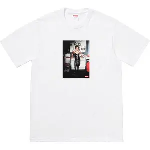 Supreme Nan Goldin Nan As A Dominatrix Tee Shirt - White