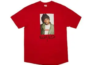 Supreme Nas Tee Shirt - Red