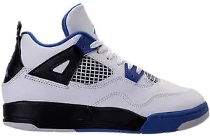 JORDAN 4 Retro Motorsports Sneakers - White/game Royal/black