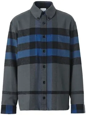 Burberry Vintage Check Flannel Buttondown Shirt