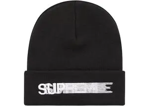 Supreme Motion Logo Beanie - Black