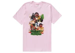 Supreme Muta Tee Shirt - Light Pink