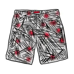 Supreme Work Short - Red