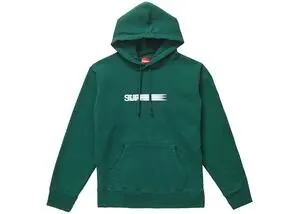 Supreme Motion Logo Hooded Sweatshirt - Light Pine