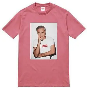 Supreme Morrissey Tee Shirt Rose