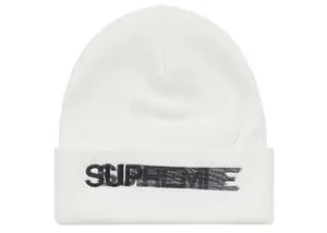 Supreme Motion Logo Beanie - White