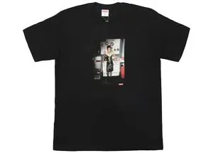 Supreme Nan Goldin Nan As A Dominatrix Tee Shirt - Black