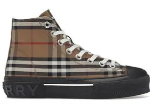 Burberry Vintage Check High-top Sneakers
