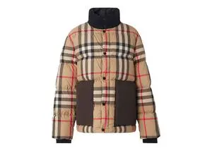 Burberry Vintage Check Puffer Jacket