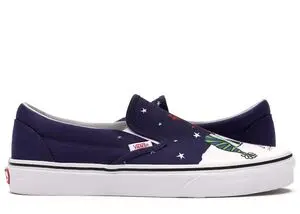 VANS Classic Slip-On Sneakers Charlie/tree