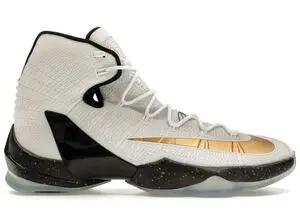 Nike Lebron Elite Sneakers - White/black/metallic Gold