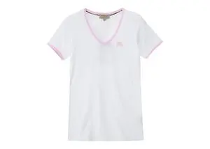 Burberry V Neck T-shirts For Women