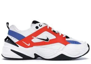 Nike M2k Tekno Sneakers - Summit White/black/team Orange
