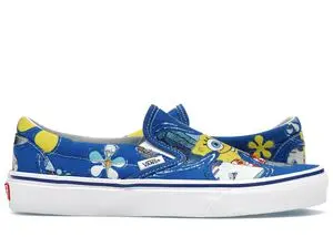 VANS Classic Slip-on Spongebob Squarepants Aloha - Blue