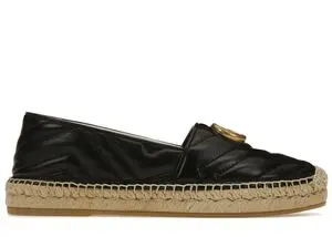 Gucci Gold Tone Espadrilles