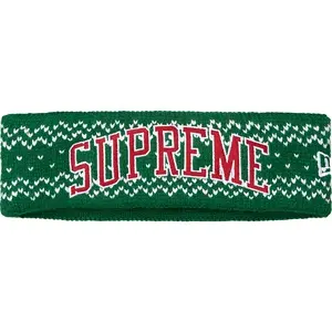 Supreme New Era Arc Logo Headband - Green