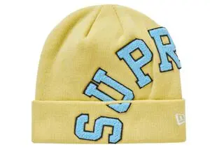 Supreme Big Arc Beanie - Light Yellow