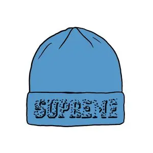 Supreme New Era Gems Beanie - Blue