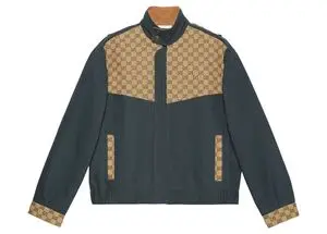 Gucci Gg Supreme Cotton Canvas Jacket